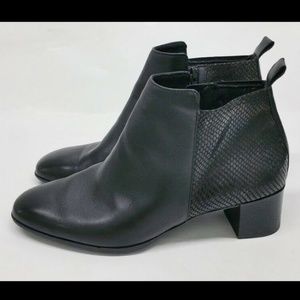 Munro Shoes | Ankle Boots Black Leather Women Size 95 Ss | Poshmark